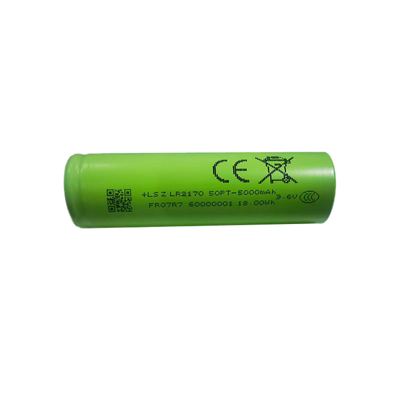 Lishen 50PT 5000mAh lithium-ion batterij 3.6V 70A ontlading Full Tab ...