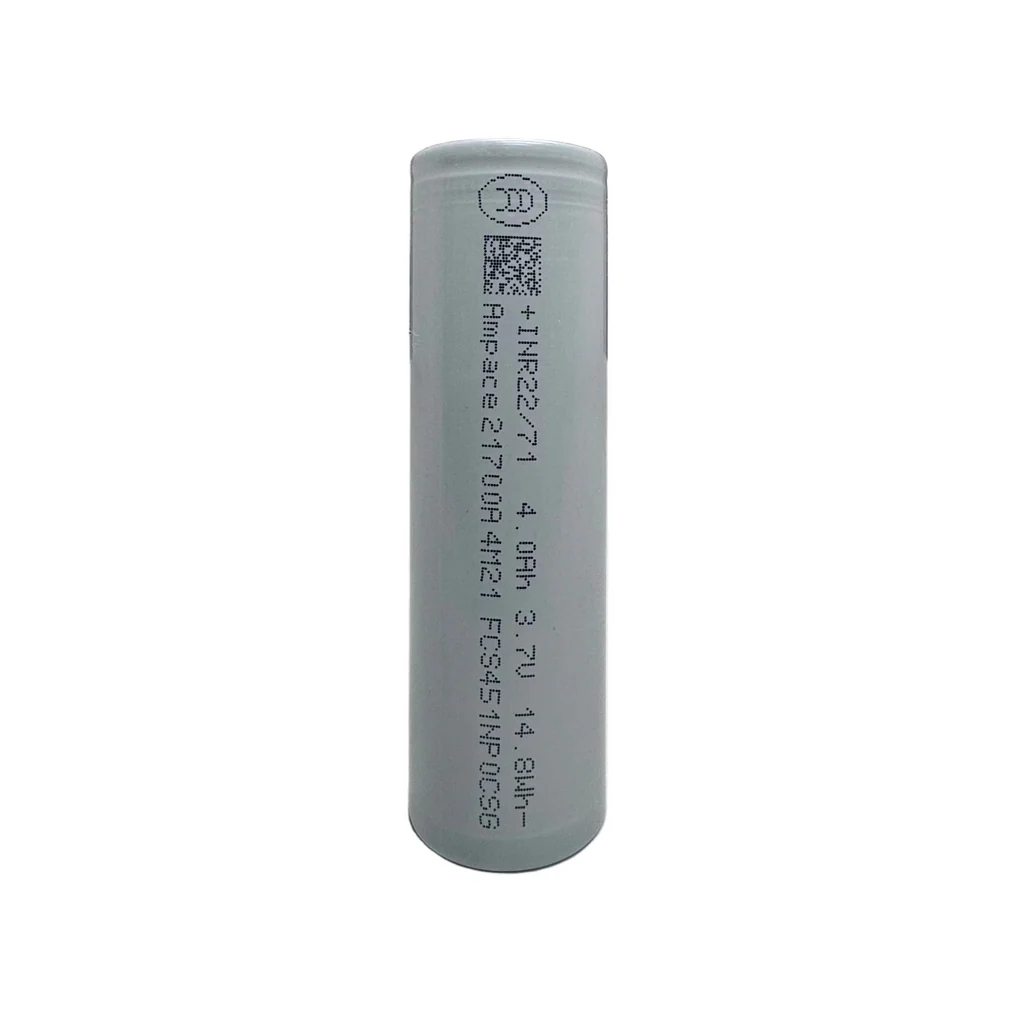 Ampace 21700A JP40 3.7V Lithium Ion Battery 4000mAh 45A Discharge Full ...
